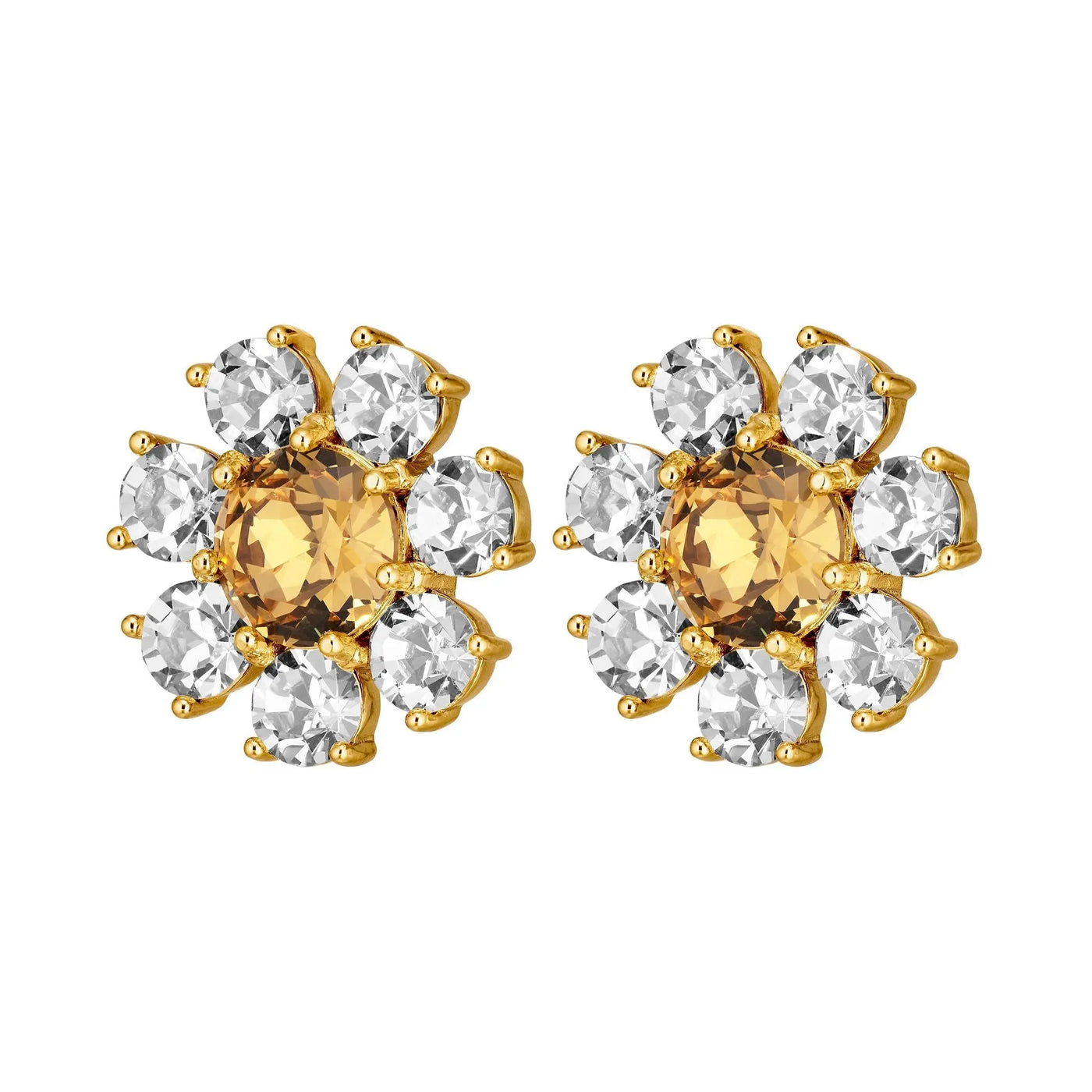 Aubra Gold Earrings - Golden - Dyrberg/Kern NZ
